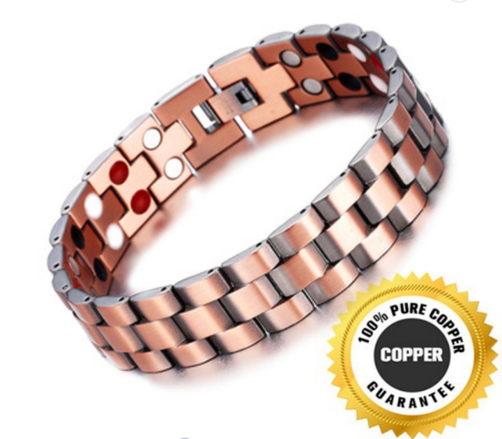 100% pure copper link bracelets – sacrednz